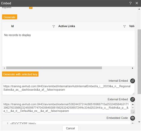 Embed Link With Without Bypass Aiv
