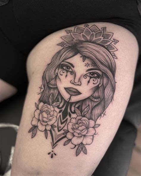 41 Girl Face Tattoo Ideas Express Your Individuality With Beautiful