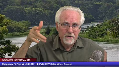 Raspberry Pi Pico W Lesson 114 Pyqt Hsv Color Wheel Project Learning