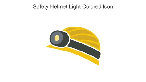 Safety Helmet Light Colored Icon In Powerpoint Pptx Png And Editable Eps Format PPT Example