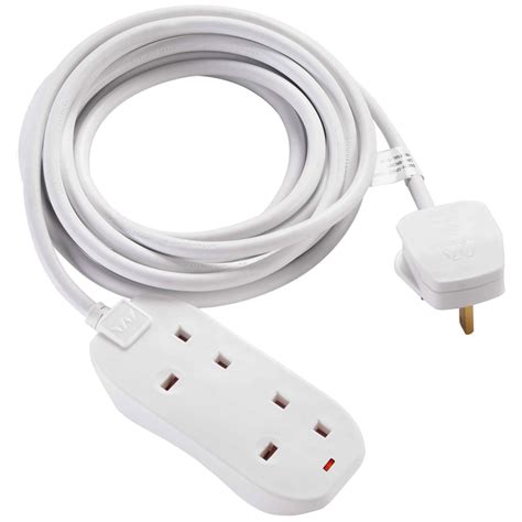 Bg Btn10n Mp Extn Lead 2 Gang 13a 10m Erf Electrical