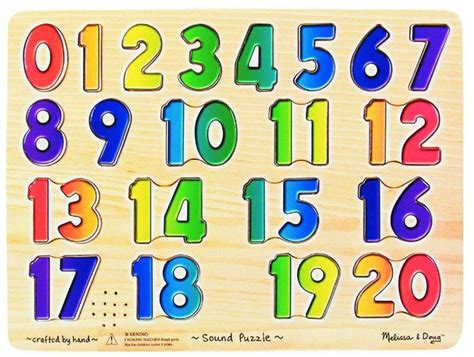 Numbers Sound Puzzle Puzzle With Numbers Different Roads Sound