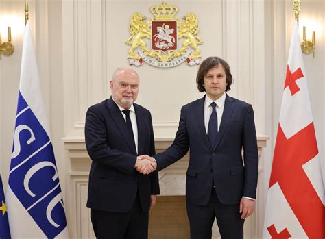 ირაკლი ეუთო ს გენერალურ მდივანს ფერიდუნ სინირლიოღლუს შევხვდი შეხვედრაზე საუბარი ეუთოსთან