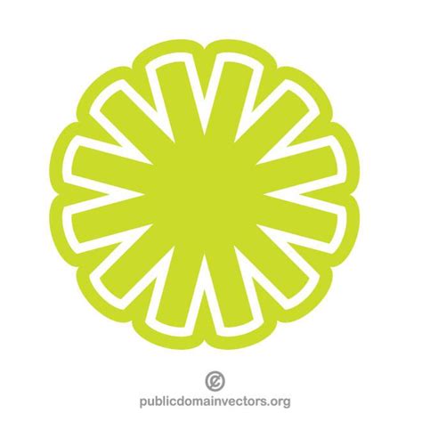 Snowflake Symbol Ai Royalty Free Stock SVG Vector