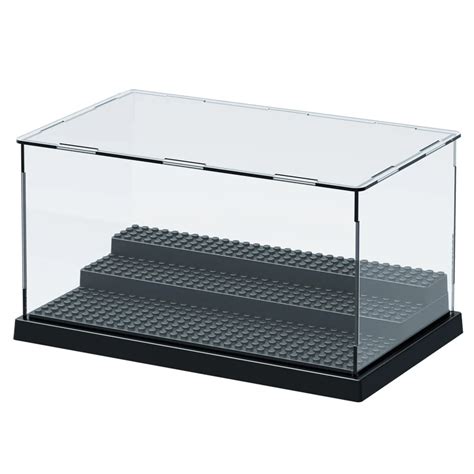 Mini Action Figures Display Box Block Figure Display Case Mini Action Figures Acrylic Material
