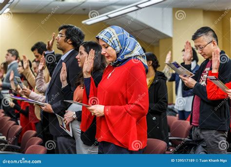 Canadian Citizenship Ceremony Editorial Photo