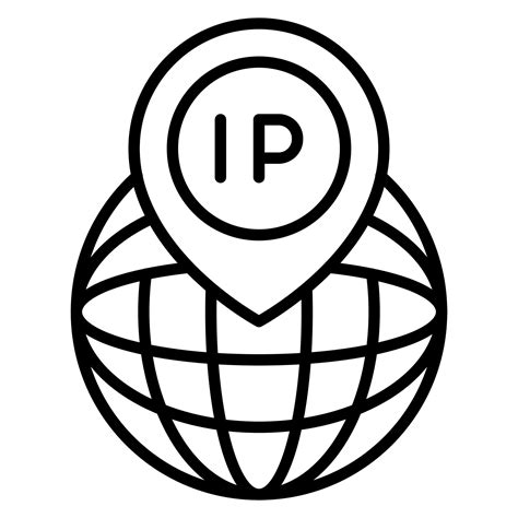 Ip Address Vector Icon 21717059 Vector Art At Vecteezy