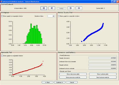 Advanced Statistical Analysis Tools Implemented In Emergent Designer