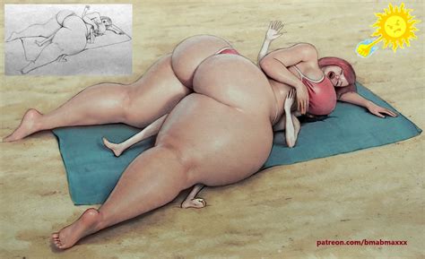 Rule 34 1boy 1girls Ass Big Ass Big Breasts Big Legs Bmabmaxxx Breasts Fat Fat Woman Female