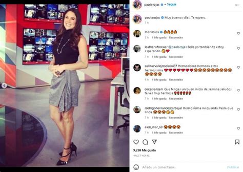Desde Televisa Paola Rojas Luce Coqueto Outfit Negro Y Deleita A Sus Fans Puro Show