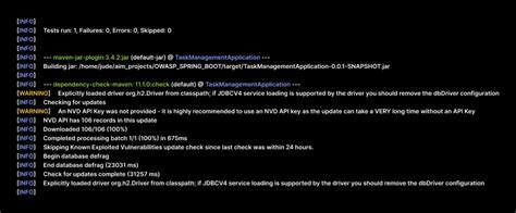 Article 4 Integrating Owasp Dependency Check In A Spring Boot Project