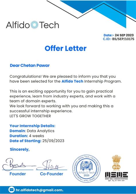 Internship Dataanalytics Alfidotech Newbeginnings Chetan Pawar