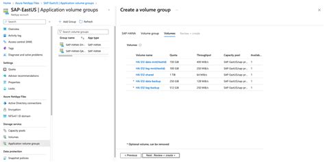Add Volumes For An Sap Hana System As A Secondary Database In Hsr Using Azure Netapp Files