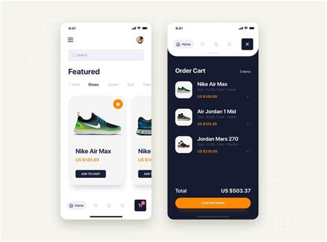 Free Shoe E Commerce Site Mobile App Scene Uiux Mockupden