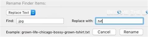 How To Mac Change Multiple File Extensions