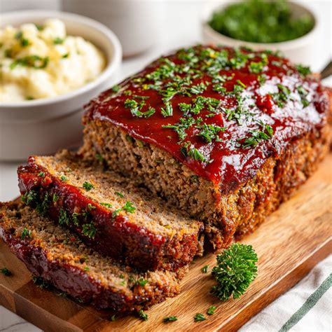 Classic Meatloaf With Sweet Glaze Comforting Dinner Ideas