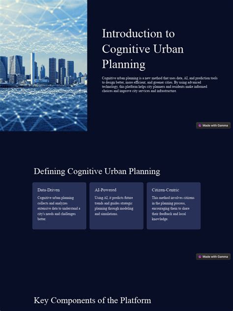Introduction To Cognitive Urban Planning 1 Pdf Simulation Analytics
