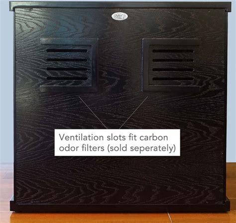 The Refined Feline Refined Deluxe Cat Litter Box Espresso Large