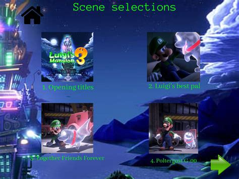 Luigis Mansion 3 Scene Selection Page 1 By Kirakiradolls On Deviantart