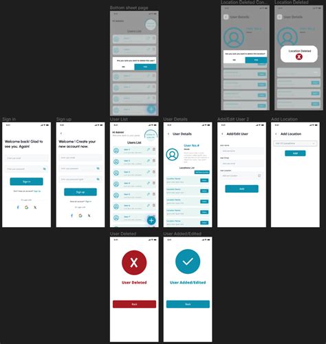 Admin Panel Example App Figma