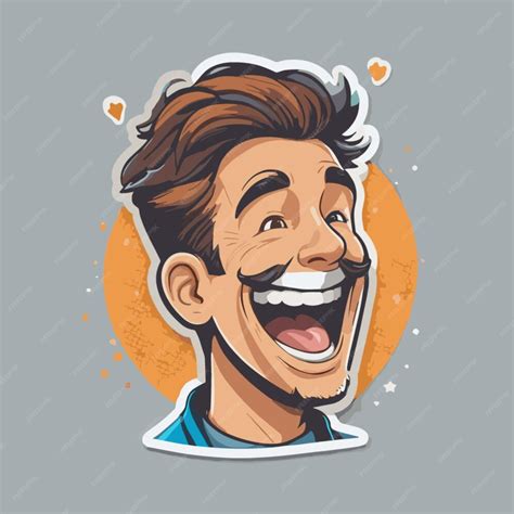 Premium Vector Happy Man Cartoon Vector
