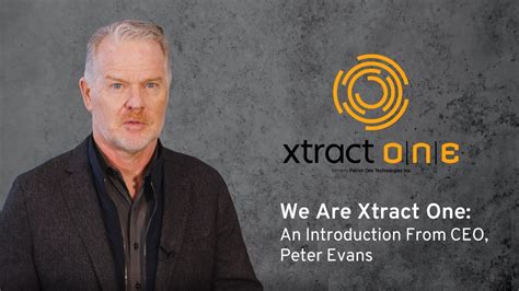 We Are Xtract One An Introduction From Ceo Peter Evans Youtube