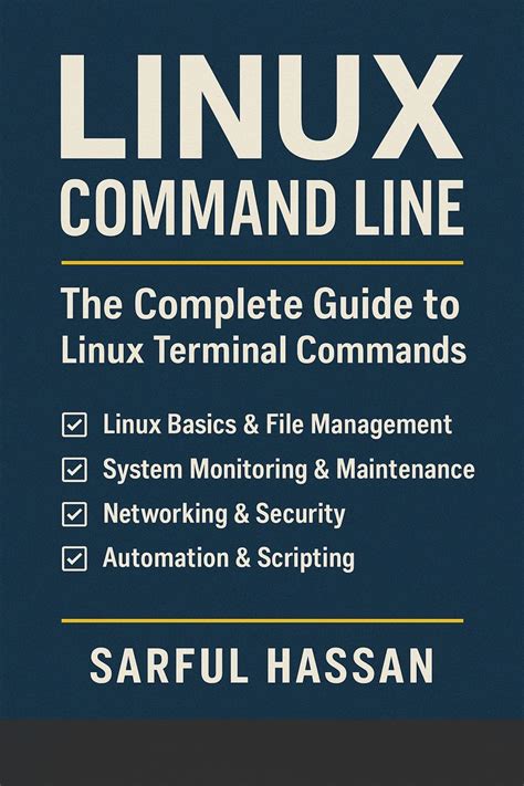 Linux Command Line The Complete Linux Terminal Commands Guid In 2025 Tech Books Interactive