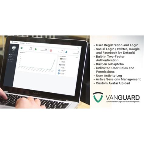 Vanguard Advanced Php Login And User Management At 349 Only Wpshop