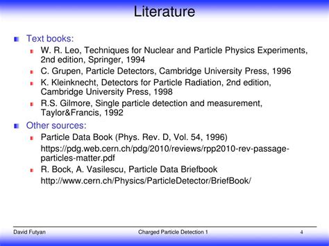 PPT Basic Concepts Of Charged Particle Detection Part 1 PowerPoint Presentation ID 1586903