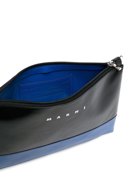 Marni Two Tone Clutch Bag Smart Closet