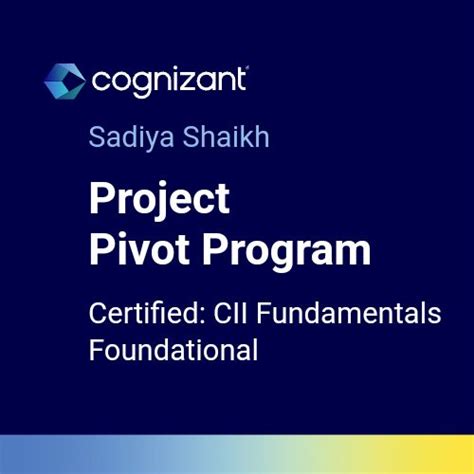 Sadiya Shaikh On Linkedin Happy To Share With You As Part Of Pivot Program I Had Opportunity To