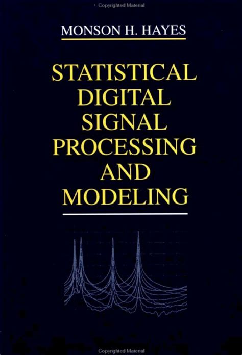 Pdf Statistical Digital Signal Processing And Modeling Dokumen Tips