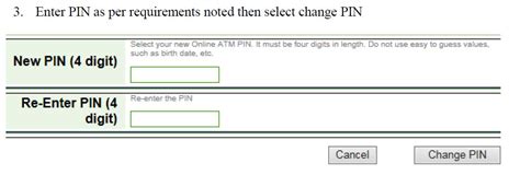 Card Pin Change St National Bank St Lucia