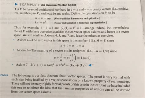 Solved ASAP This Is A Linear Algebra Vector Space Proof Chegg Com