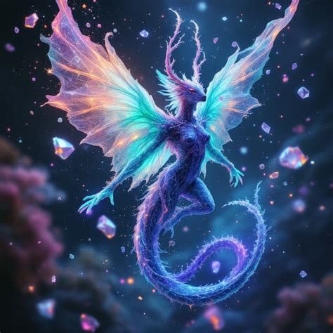 Free Cosmic Dragon Awakens Image Dragon Cosmic Magical Download
