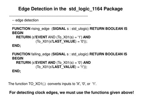 PPT Representing Edges Using Signal Attributes In VHDL PowerPoint Presentation ID