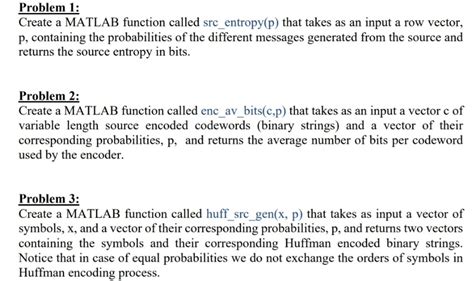 solved problem 1 create a matlab function called src