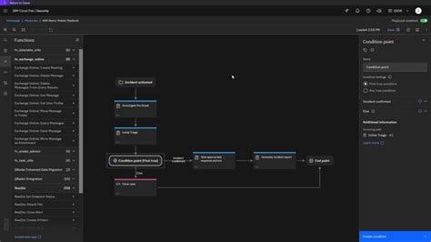 QRadar SOAR Playbook Designer Demo IBM MediaCenter