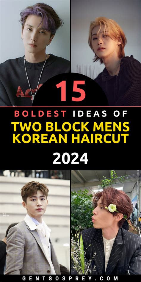 Embrace The Latest Trends Two Block Haircut For Men Korean Style