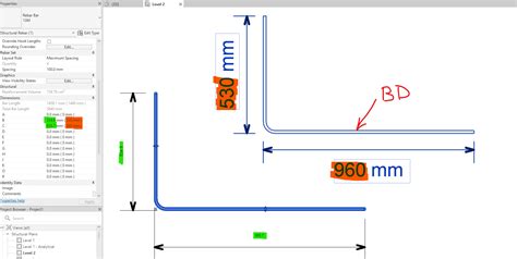 Rebar Shape Detail Revit 2024 Dimension Size Is Not The Same As The Size Of The Reinforcement