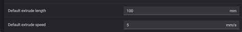 Unable To Set Tool Extrude Length 50mm · Issue 1032 · Fluidd Corefluidd · Github