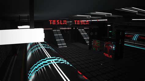Tesla Hyperloop Metro R Voxel