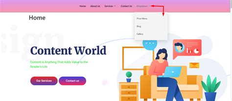 how to create nav menu in elementor elementskit wpmet