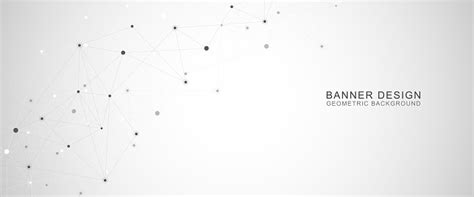 연결 점과 선으로 기하학적 추상 배경입니다 분자 구조 및 통신 개념입니다 디지털 기술 배경 및 네트워크 연결입니다 0명에 대한 스톡 벡터 아트 및 기타 이미지 Istock