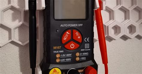 Multimeter holder Aneng M167 by oizopetr | Download free STL model ...