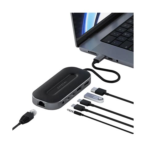 Satechi Usb 4 Multiport Adapter With 2 5g Ethernet Megamac