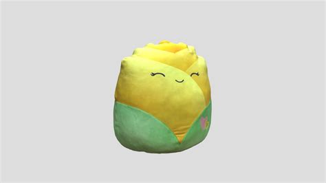Flower Squishy Plush Pillow 3d Model By Aicram26 [c2d1bae] Sketchfab