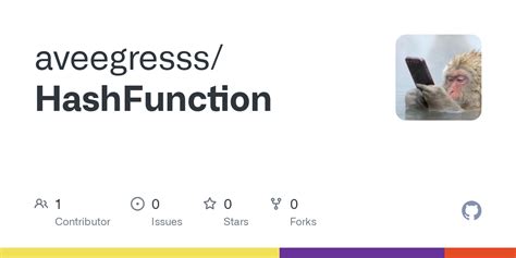 Github Aveegressshashfunction