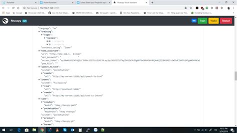Rhasspy Offline Voice Assistant Toolkit Page 19 Custom Integrations Home Assistant Community