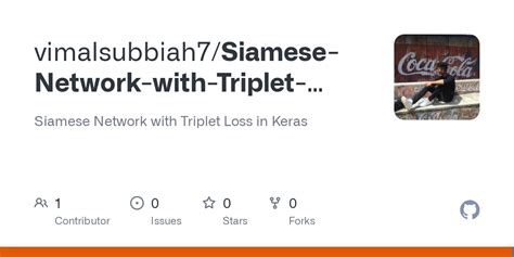 Github Vimalsubbiah7 Siamese Network With Triplet Loss Implementation Siamese Network With